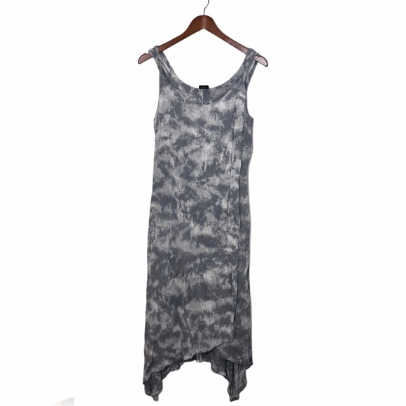 Bali Moon | Dresses | Bali Moon Tie Dye Asymmetrical Crepe Wrap Dress ...
